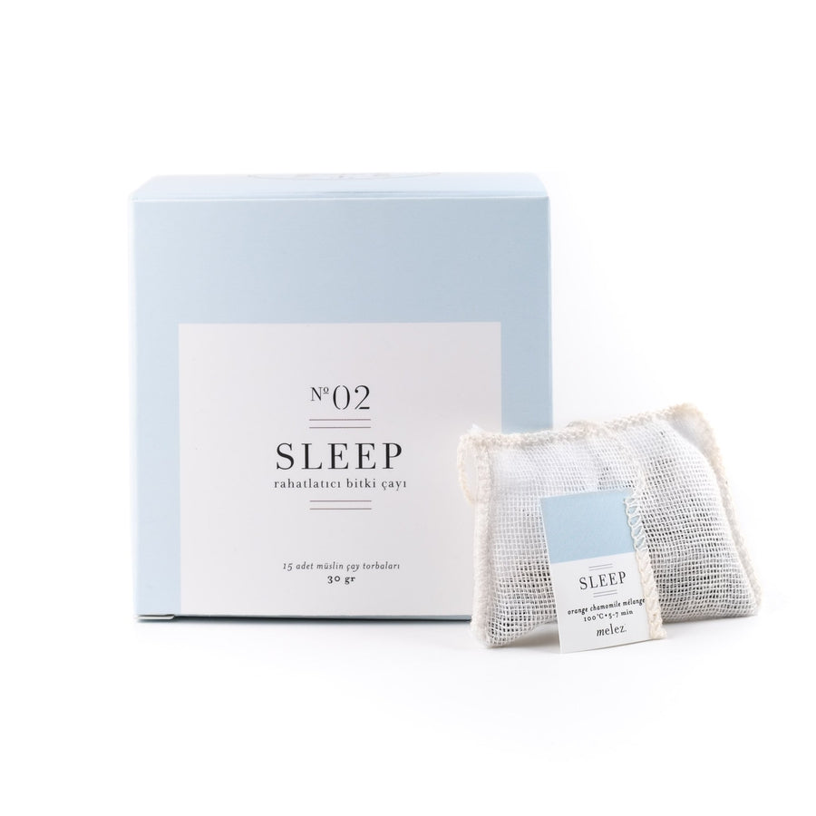 Sleep Tea Bag Pack | Chamomile Herbal Blend | Melez Tea