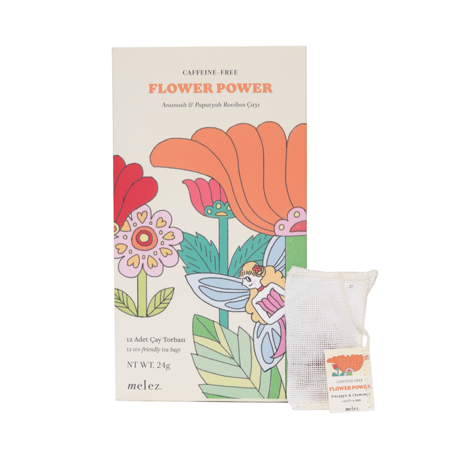 Flower Power Tea | Ananaslı & Papatyalı Meyve Çayı Pink Tea | Çocuk ...