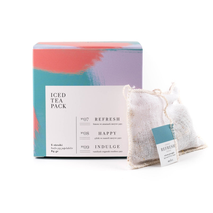 Iced Tea Tea Bag Pack | How To Iced Tea | Melez Tea