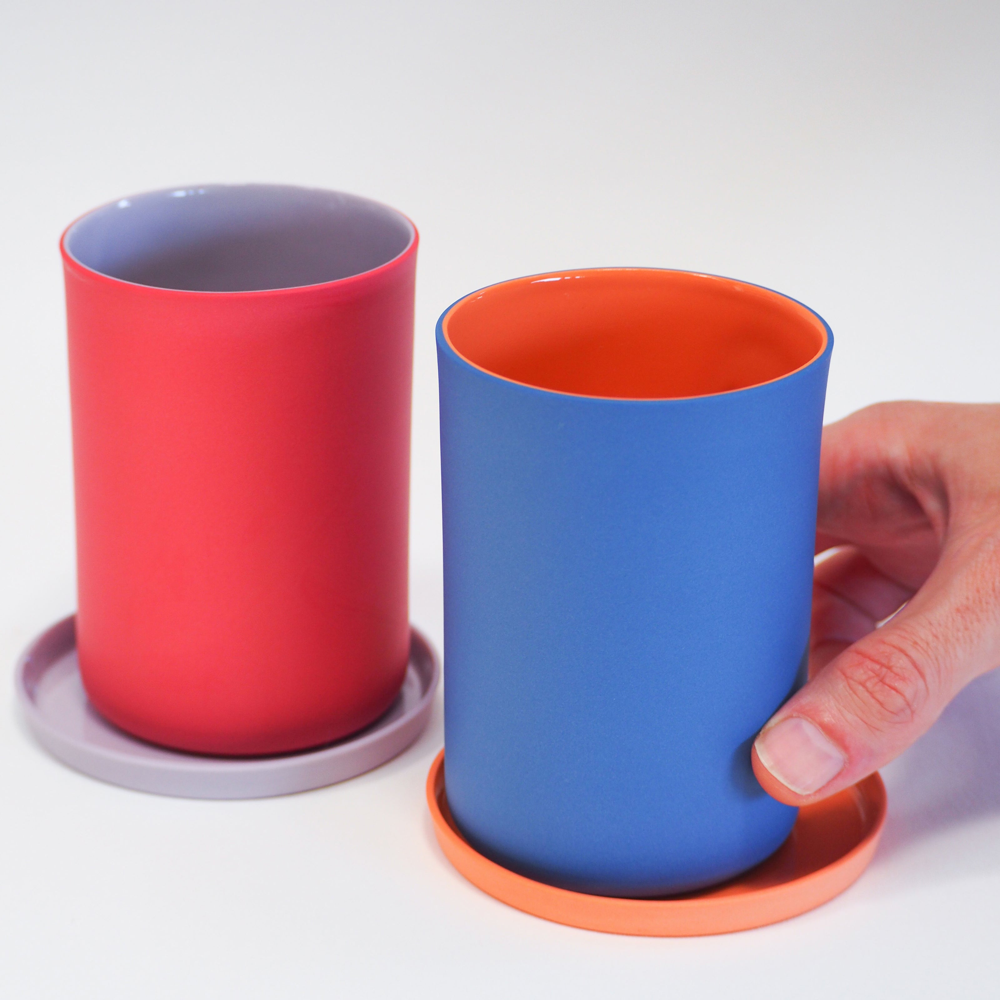 Porcelain Iced Tea Cup - Cherry | Summer Accessories | Miras Porselen x ...