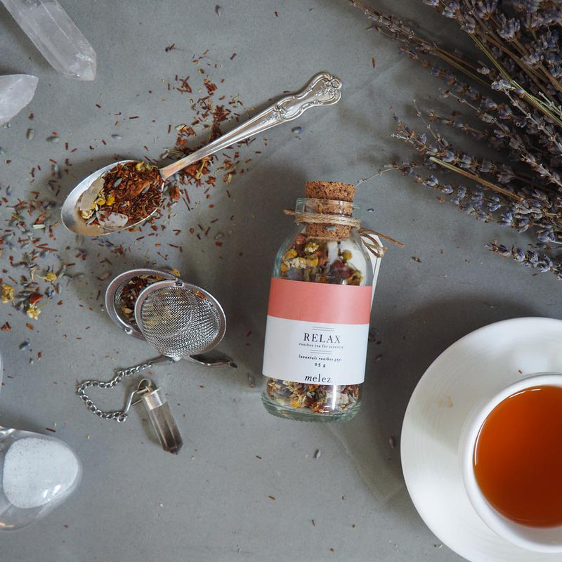 Relax Tea - Soothing Lavender Rooibos Tea | Lifestyle Tea | Melez Tea