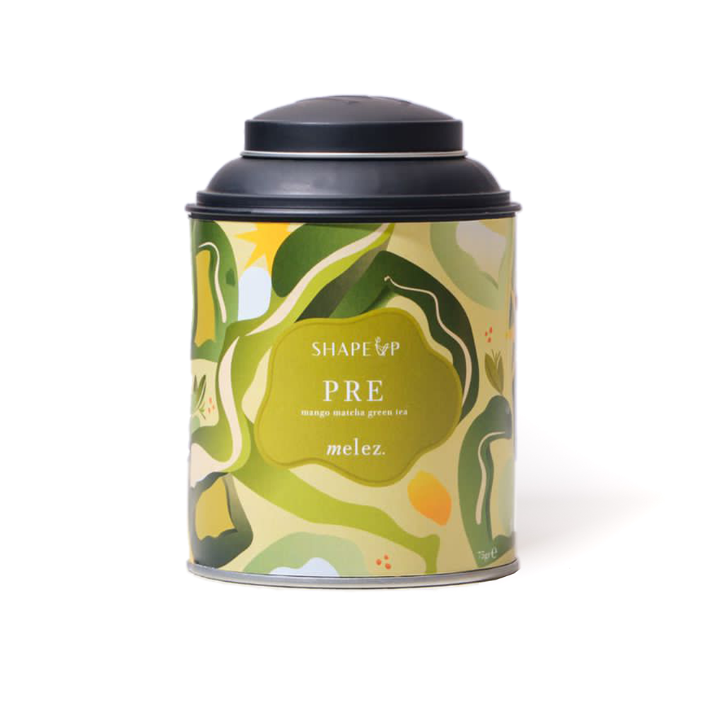 Pre Shape Up Tea | Mangolu Matcha Yeşil Çay | Workout Tea | Melez Tea